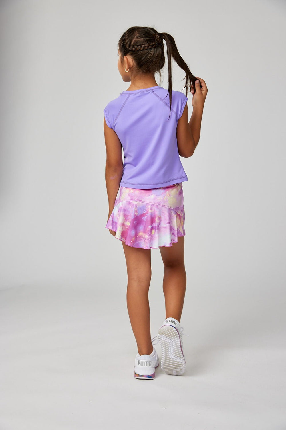 Girl's Tennis Skort by Sofibella - UV Girls